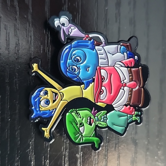 Disney | Jewelry | Disneys Inside Out Emotions Inspired Enamel Pin ...